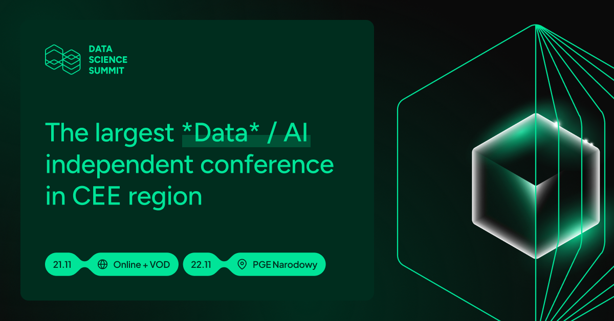 Data Science Summit - the leading data science conference in Poland